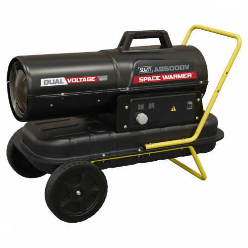 Sealey Tools Dual Voltage Kerosene/Diesel Space Warmer® Heater with ...