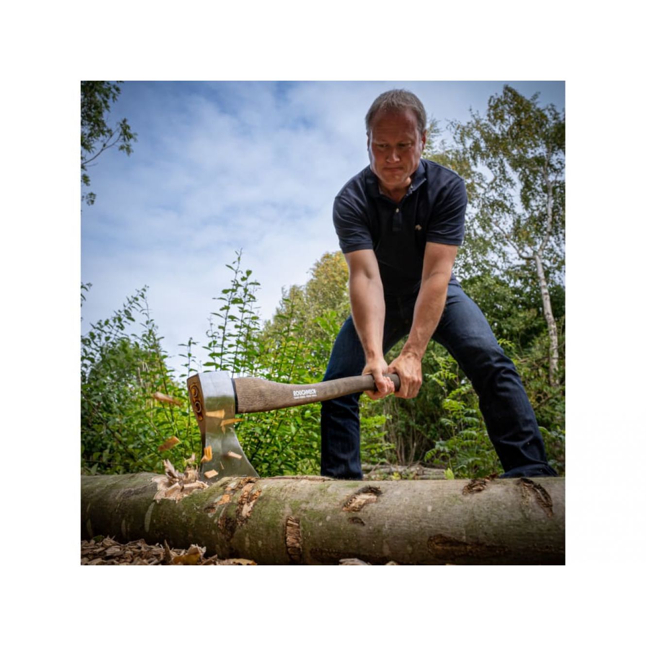 Roughneck FSC® American Hickory Axe - UKToolBox.com