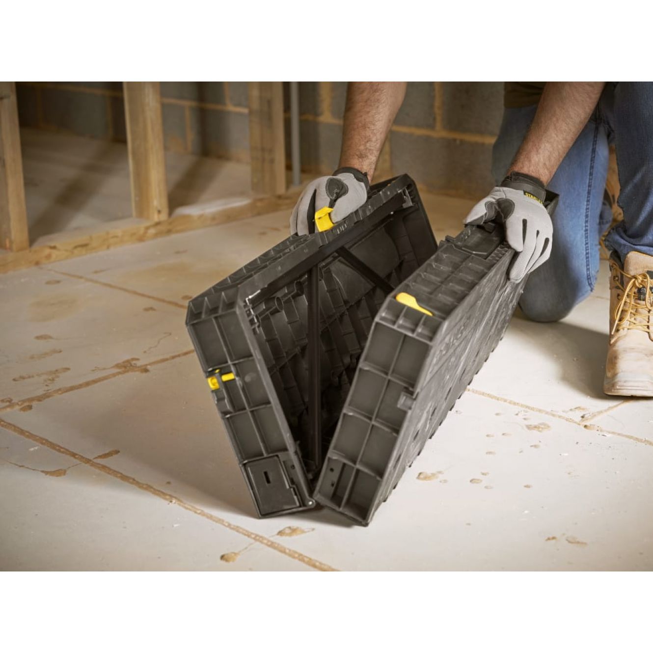 STANLEY® Fold-Up Workbench STA183492 - UKToolBox.com