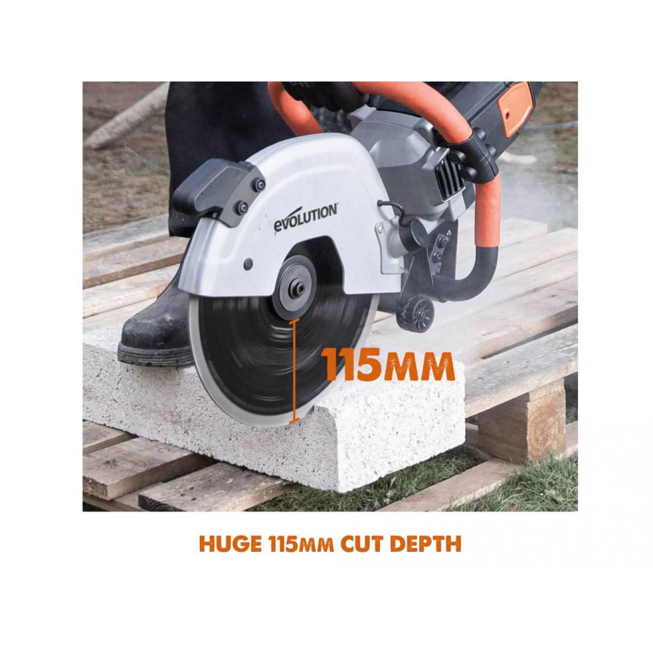 Evolution R300DCT 300mm Disc Cutter - UKToolBox.com