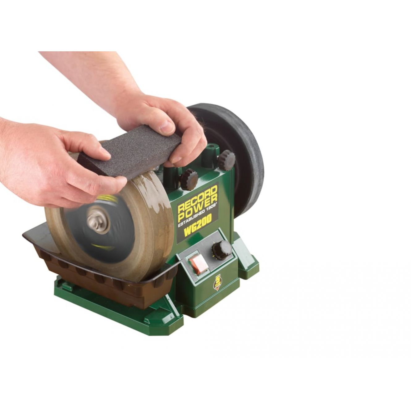 Record Power WG200 200mm (8in) Whetstone Grinder 160W 240V RPTWG200 ...