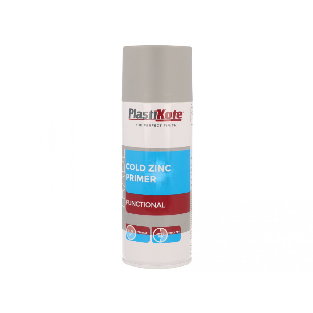 PlastiKote Trade Cold Zinc Spray Primer 400ml PKT71025 - UKToolBox.com