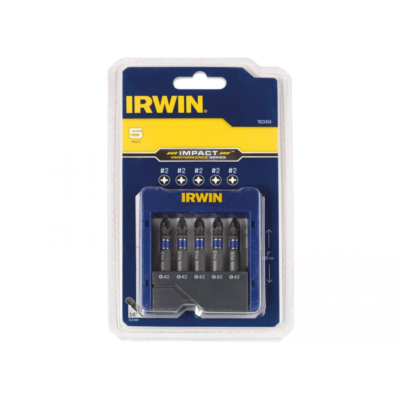 IRWIN® Phillips Impact Screwdriver Pocket Bit Set, 5 Piece IRW1923434 ...