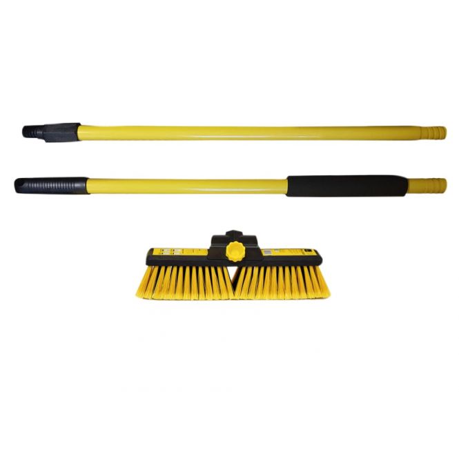 Bulldozer Telescopic Heavy-duty Broom - UKToolBox.com