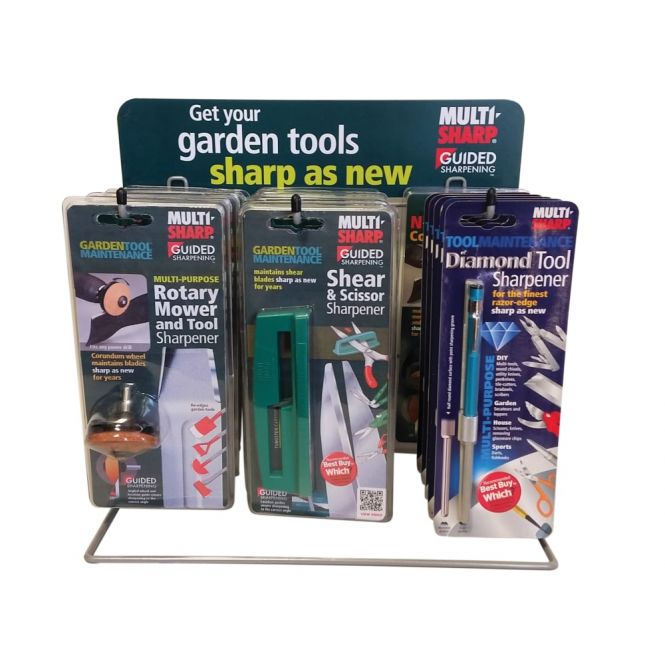 Multi-Sharp® Counter-Top Display Stand - Gardening ATTMS036 - UKToolBox.com